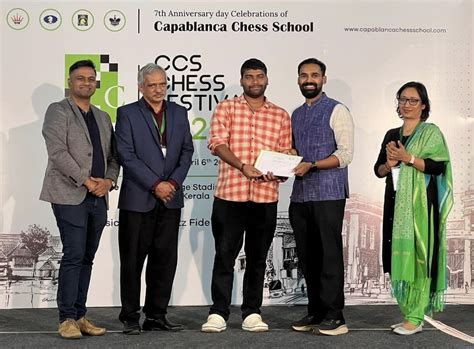 Ravi Teja Wins Ccs Chess Festival Blitz Rating Open 2023 Chessbase India