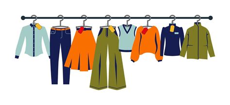 Clip Art Clothes Shopping