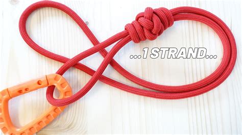 Single Strand 2 Closed Loops Make A Diamond Barrel Knot Paracord