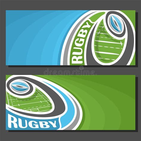 Rugby Banners Stock Illustrations 144 Rugby Banners Stock
