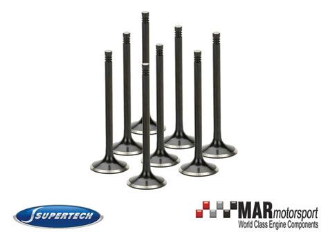 Vw 18t 20v Supertech 8x Std Nitrided Exhaust Valves Triple Groove