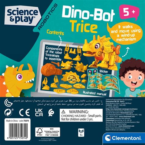 Dino Bot Triceratops Clementoni Nl