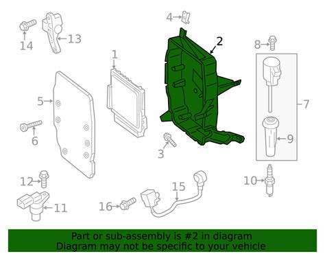 Dv6z 12a659 A High Quality Bracket For 2013 2018 Ford C Max