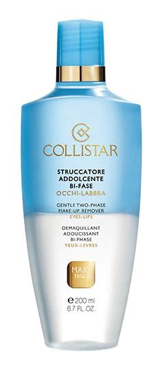 Collistar Two Phase Make Upremover Ingredients Explained