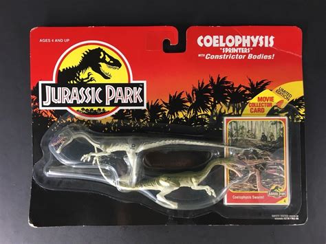 New 1993 Jurassic Park Kenner Series 1 Coelophysis Vintage W