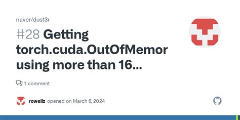 Getting Torch Cuda OutOfMemoryError Using More Than Images Issue Naver Dust R GitHub