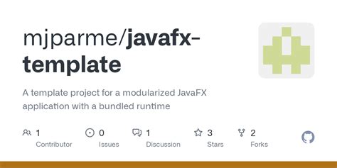 GitHub Mjparme Javafx Template A Template Project For A Modularized JavaFX Application With A