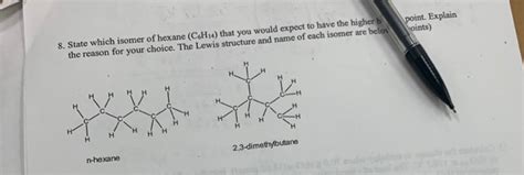 N Hexane Lewis Structure