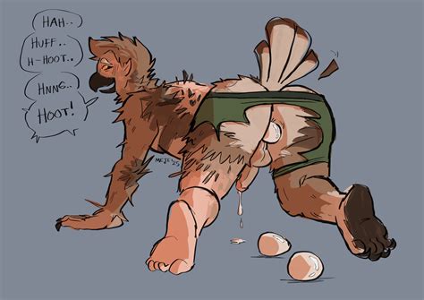 Rule 34 Absurd Res Anthro Ass Avian Beak Bird Bodily Fluids Brown