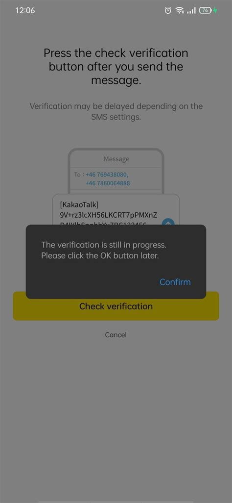 phone verification issue installed the app went to sign up they ask