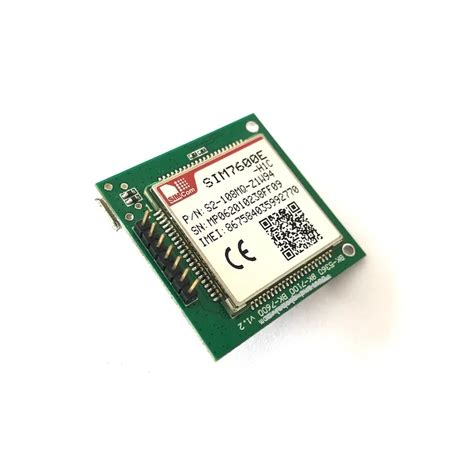 Simcom SIM7600E H1C Board 4G LTE Cat4 Development PCB