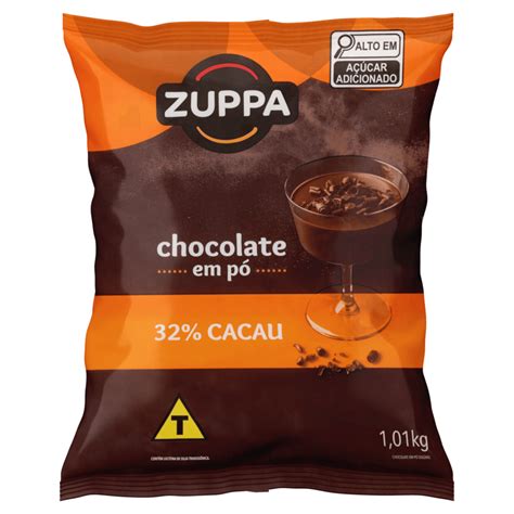 Chocolate Pó Solúvel 32 Cacau Zuppa Pacote 1 01kg Apoio Entrega V2
