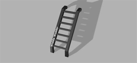 🪜 Widdle Wadder・ Stl File For 3d Printing・cults
