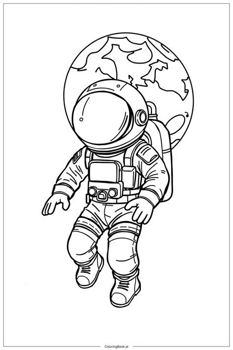 우주 탐험 모험 색칠하기 페이지 무료 Pdfandpng 인쇄 가능