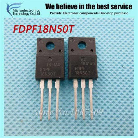 Aliexpress.com : Buy 50pcs free shipping FDPF18N50 18N50 18N50T 500V ...