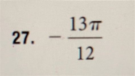 Solved Find The Exact Value Of The Sine Cosine And Tangent