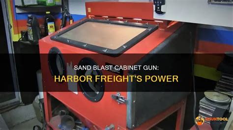 Sand Blast Cabinet Gun Harbor Freights Power Shuntool