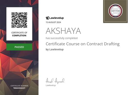 Akshaya Macharla On Linkedin Certificate Of Completion Certificate