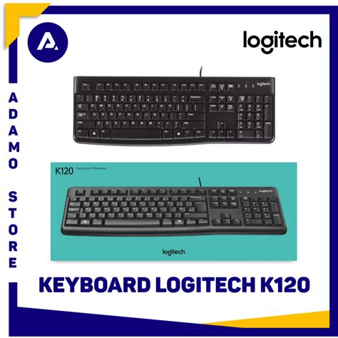 Jual Keyboard Logitech K120 Usb Wired Keyboard Original Shopee Indonesia