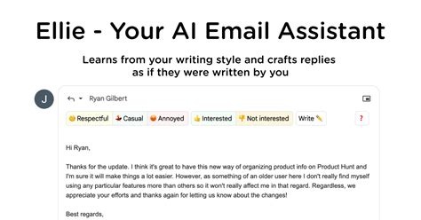 Outlook Email Assistant Ellie Your Ai Email Assistant Outlook Email Assistant Ellie Your Ai Email Assistant