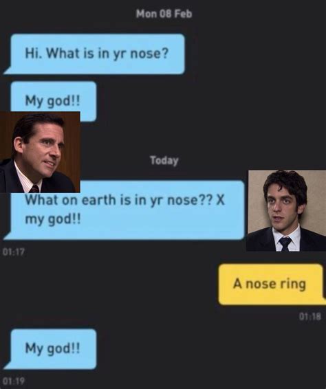 Michael And Ryan The Office Meme In 2025 The Office Paper People