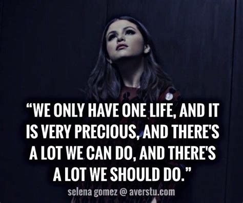 Selena Gomez With Quotes