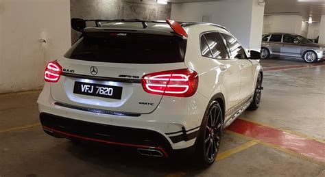 Mercedes Gla45 Amg Edition 1 With Custom Wrap And Tinted Windows