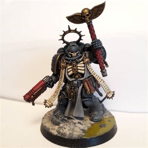 Recently Finished Up My Converted Primaris Chaplain For My Rift