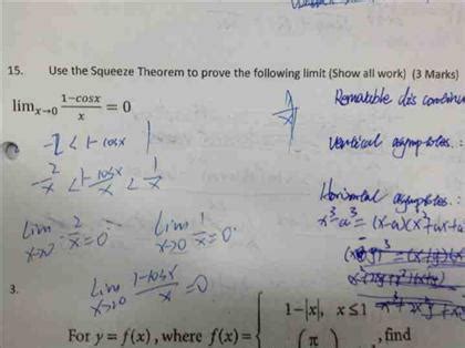 Use The Squeeze Theorem To Prove The Following Limit Chegg