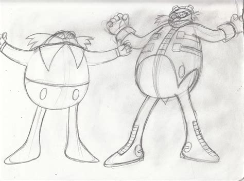 Eggman Classic And Modern By Redfern05 On Deviantart
