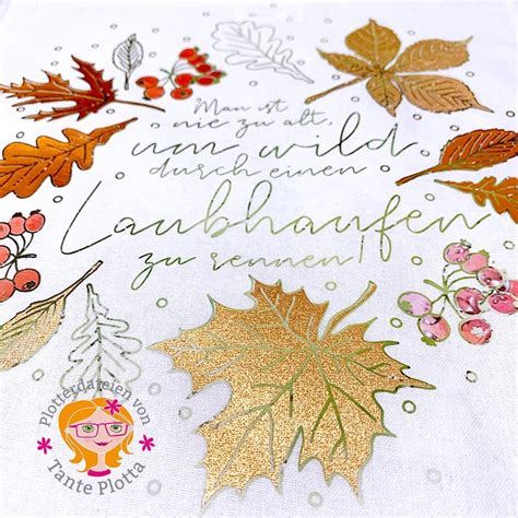 Plotterdatei Herbst Bundle Für Folie Und Foilquill