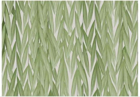 One Large Weeping Willow Tree Wallpaper Wall Mural Hanging Green