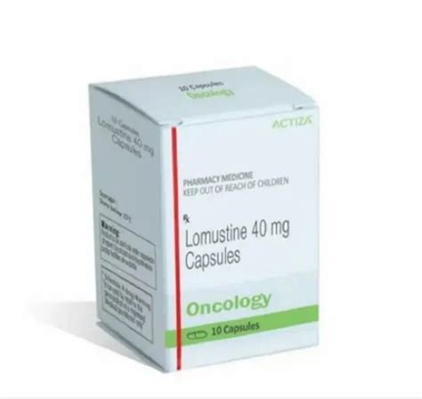 Lomustine Capsules 40 Mg At ₹ 800 Box Jaripatka Nagpur Id 2853617602362