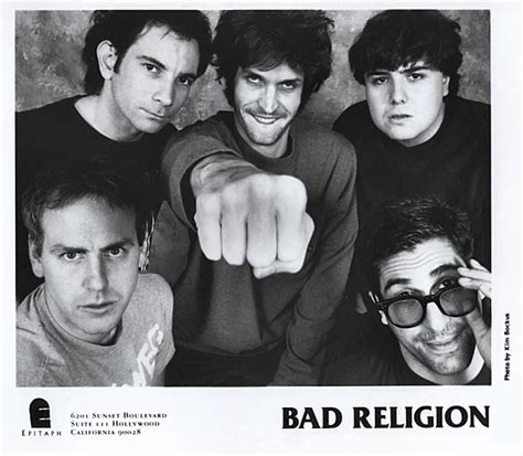 Bad Religion Vintage Concert Photo Promo Print At Wolfgangs