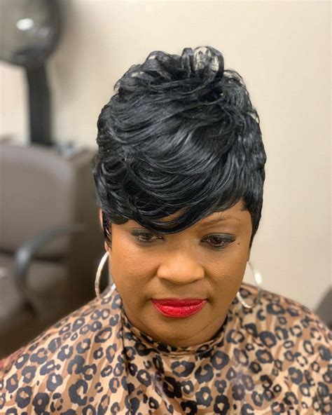 Feathered Bobs For Black Women