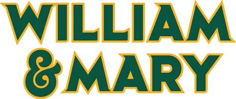 William And Mary Tribe Logo Wordmark Logo Ncaa Division I U Z Ncaa