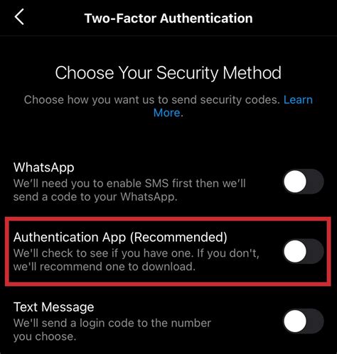 How To Turn Off Two Factor Authentication On Instagram