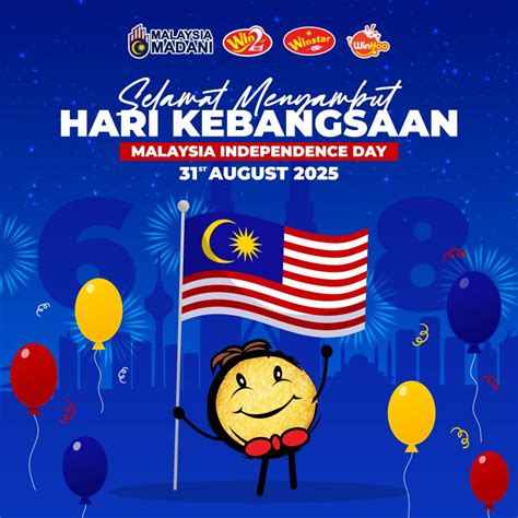 🇲🇾 Selamat Menyambut Hari Kemerdekaan Ke 68 Sebagai Jenama Tempatan Win Win Food Malaysia
