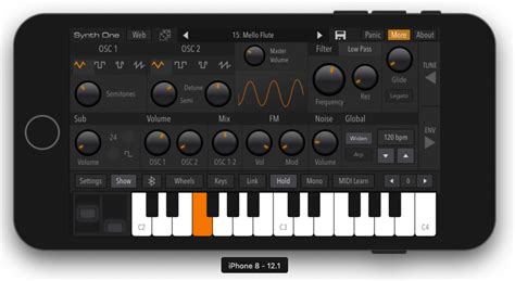 Audiokit Synth One Turns Your Iphone Into A Powerful Open Source Synthesizer Synthtopia