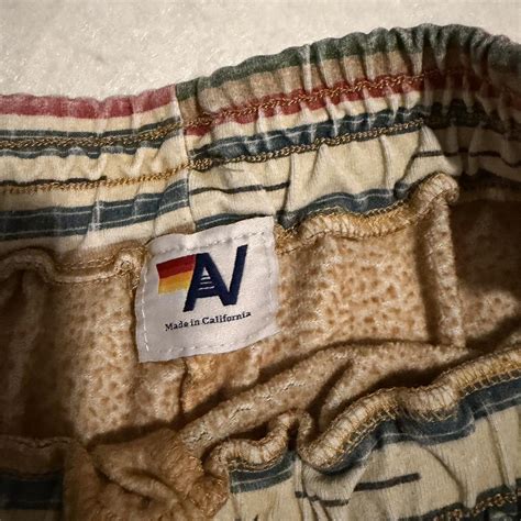 Aviator Nation Multi Coloured Shorts Aviatornation Depop