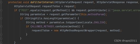 springboot2 7 web2 请求参数处理 只有post才能带隐藏 method，只允许额外三种 put delete patch