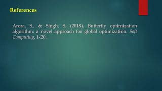 Butterfly Optimization Algorithm PPTX Perfume And Fragrance Beauty