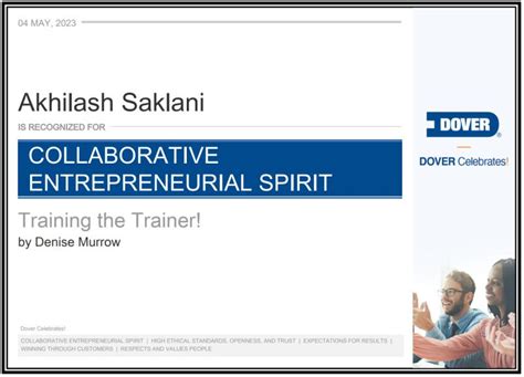 Akhilesh Saklani On Linkedin Im Happy To Share That I Have Received Dover Collaborative