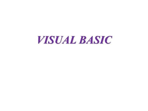 visual basic1 pptx