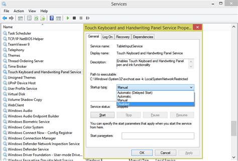 How To Disable The Windows 8 Touch Keyboard And Prevent It From Coming Back