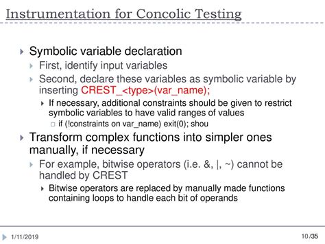 4 main steps of concolic testing ppt download