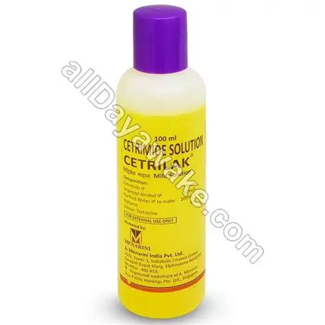 Cetrimide Mild Solution Gentle Antiseptic Cleanser