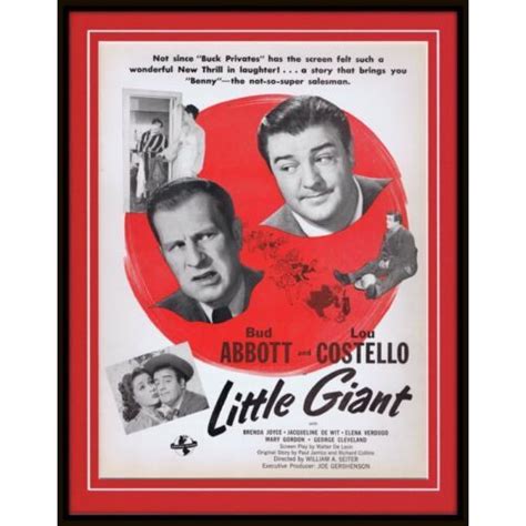 Custom Framed Little Giant Vintage Movie Poster Pristine Auction