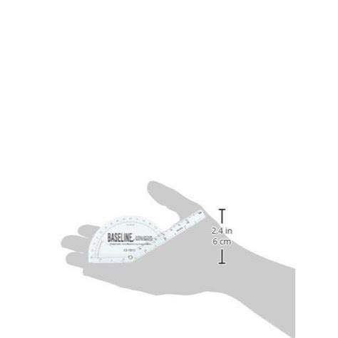 Baseline Plastic Goniometer For Finger Flexion To Hyper Extension