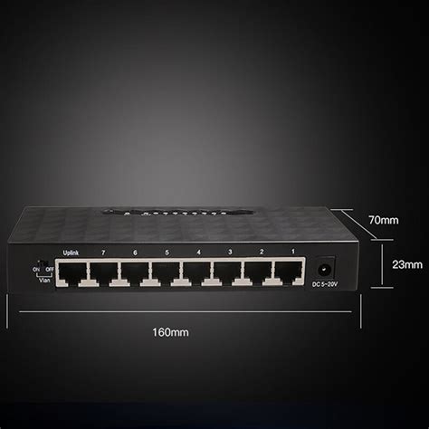 8 Port Gigabit Network Switch 1000mbps Gigabit Eth Grandado